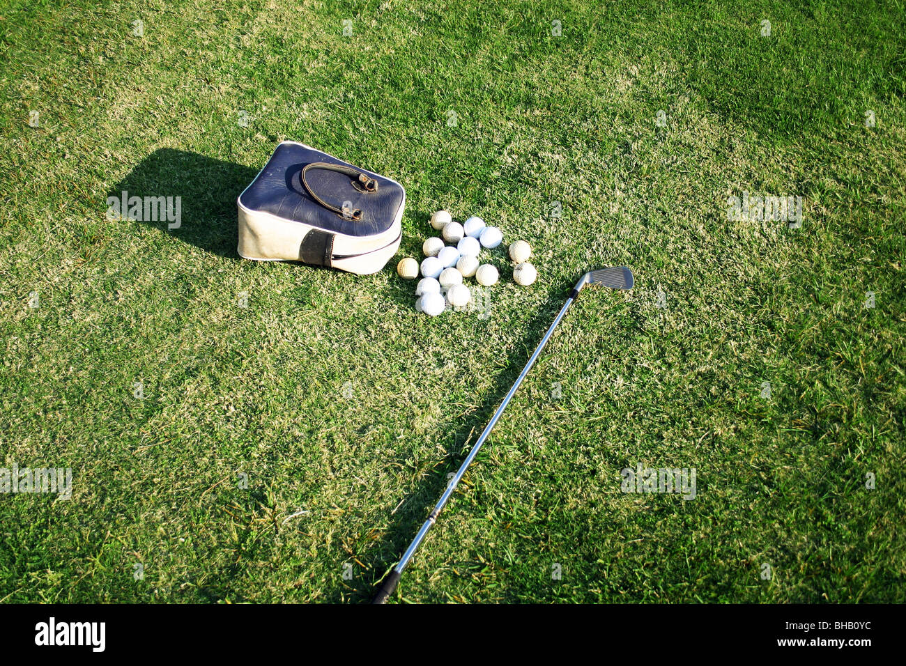 Golf range practise hi-res stock photography and images - Alamy