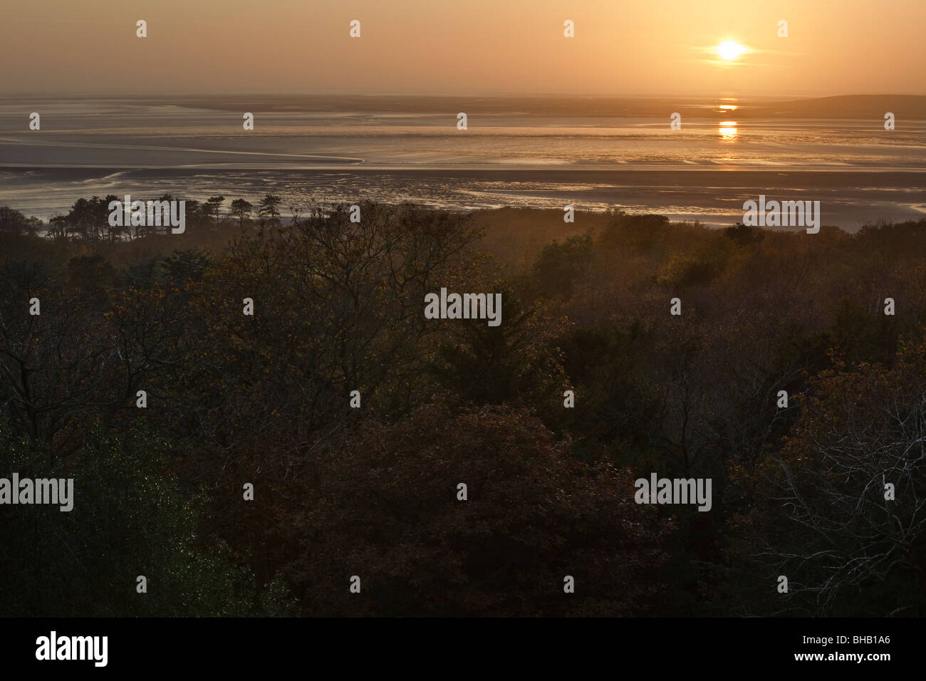 Arnside silverdale area of outstanding natural beauty hi-res stock ...