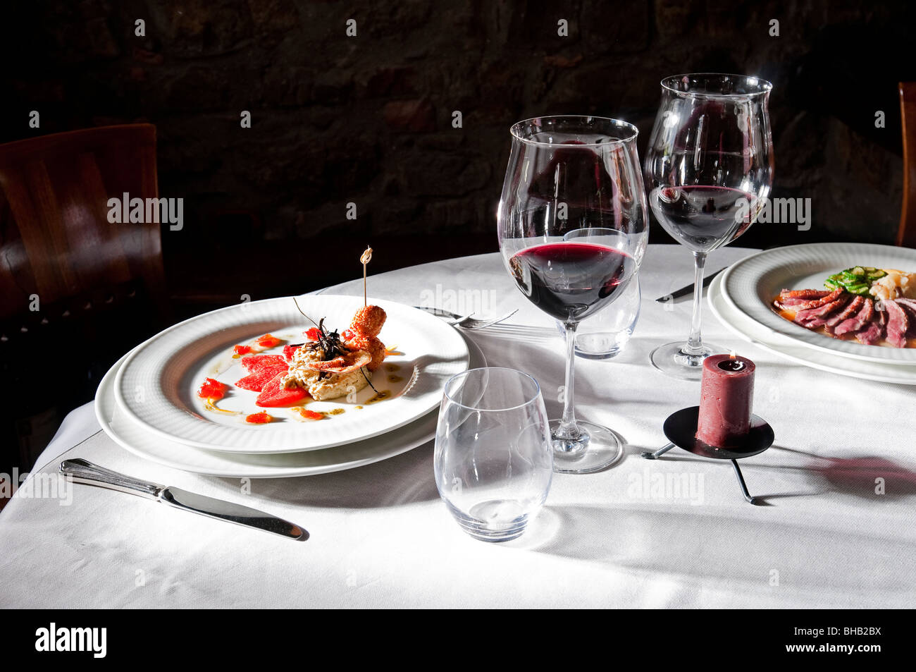 Food setting hi-res stock photography and images - Alamy