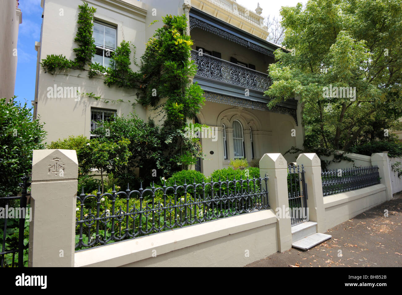 Traditional house in Sydney, Australia. Editorial use only Stock Photo ...