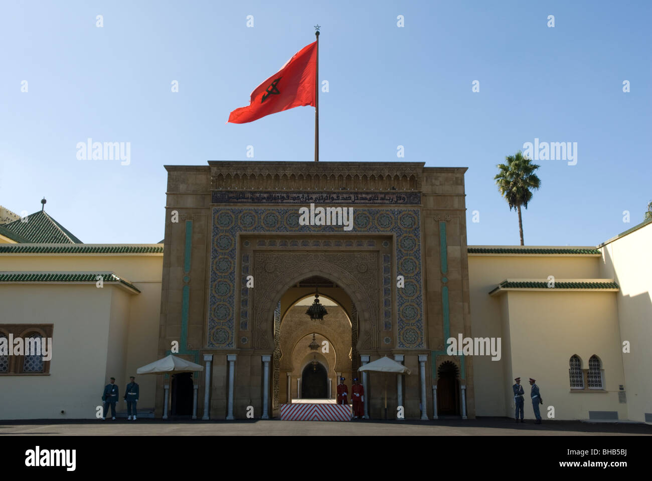 Royal palace, rabat, morocco hi-res stock photography and images - Alamy