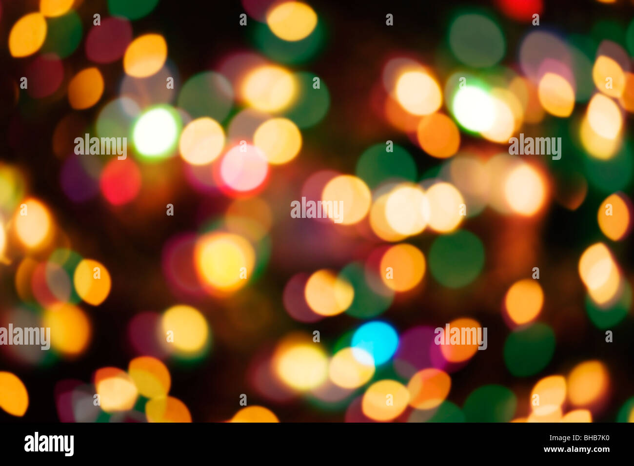 Multi colored spots of light Stock Photo - Alamy
