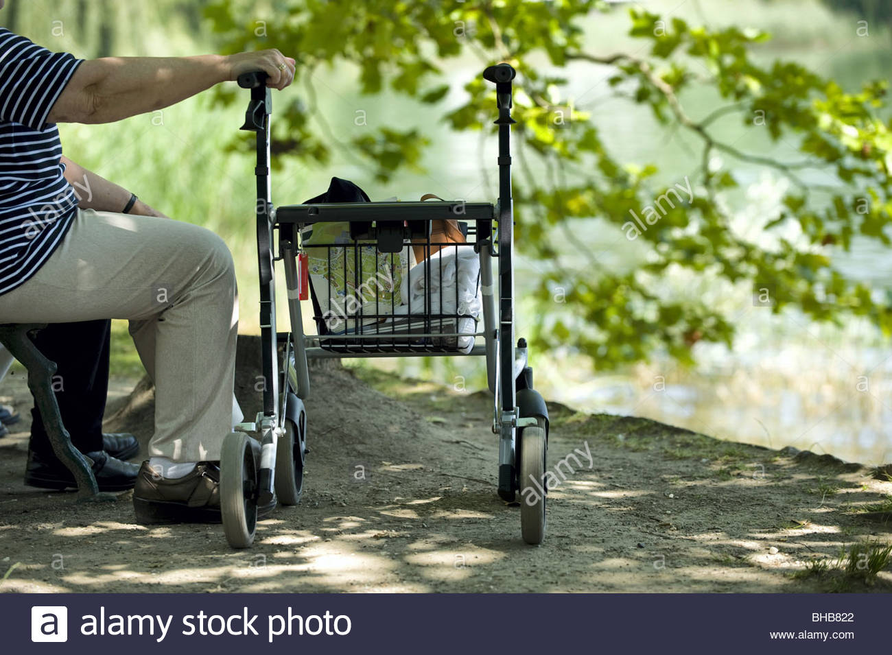 Old Man Walking Frame Stock Photos & Old Man Walking Frame Stock Images ...