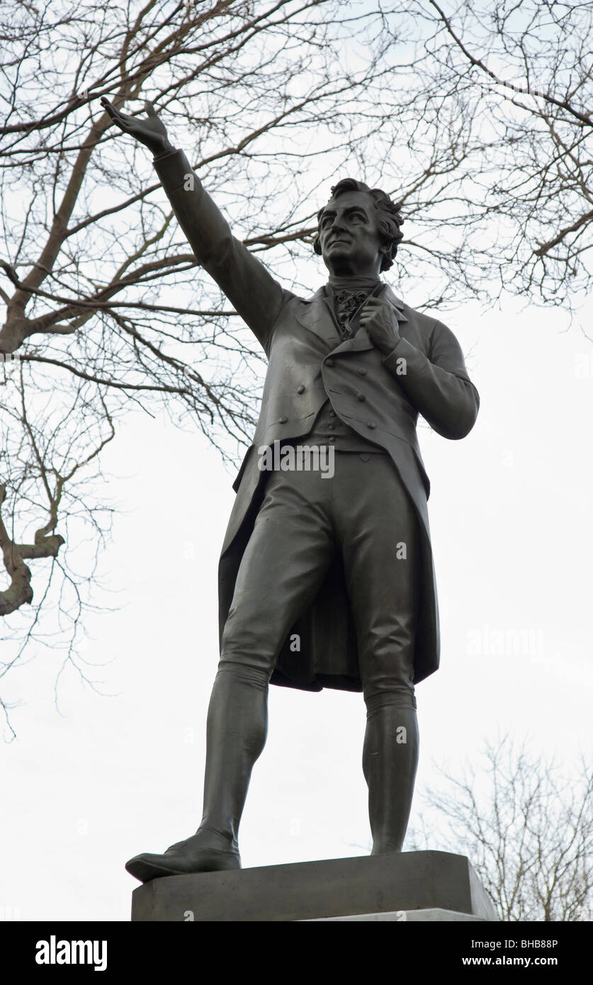 Grattan statue hi-res stock photography and images - Alamy
