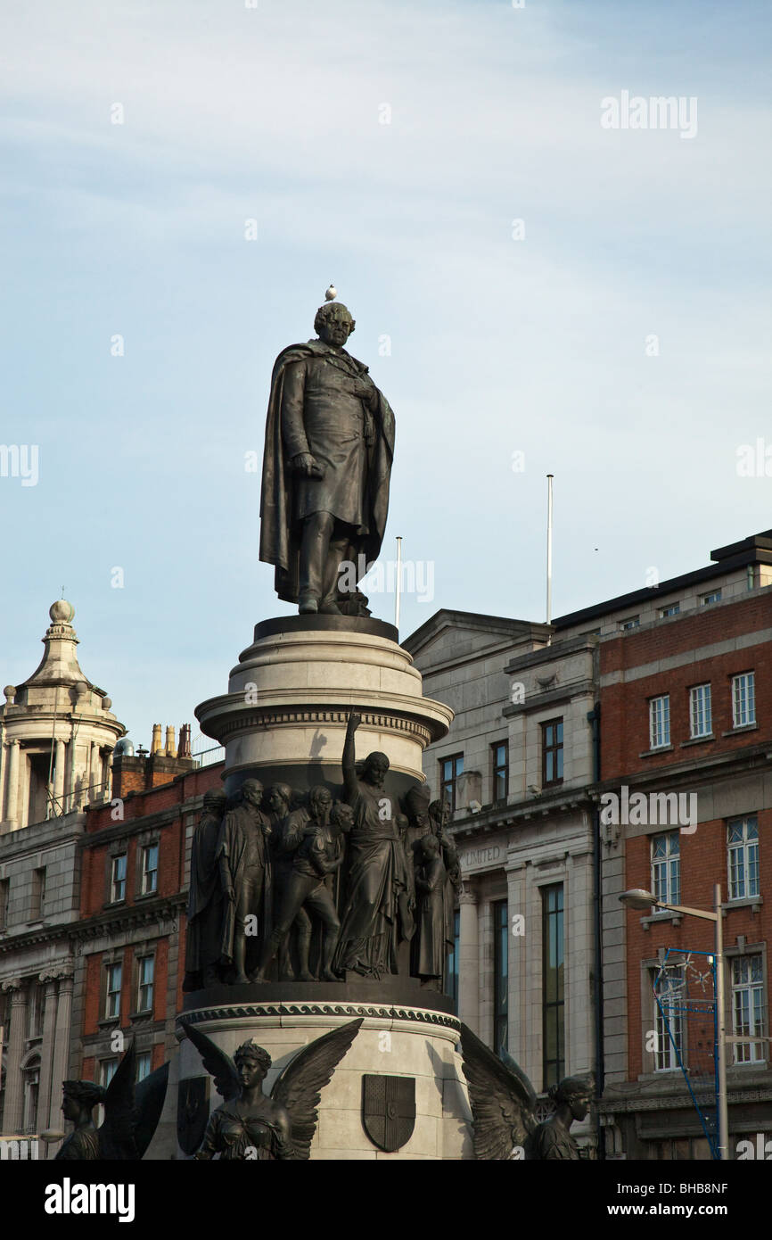 Statue of Daniel O'Connell. Dublin, Ireland Stock Photo - Alamy