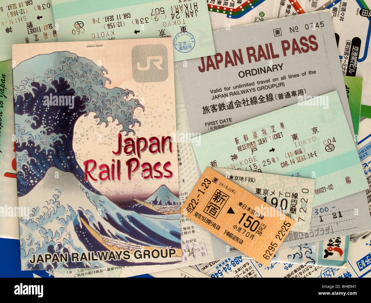 Japan rail pass hi-res stock photography and images - Alamy