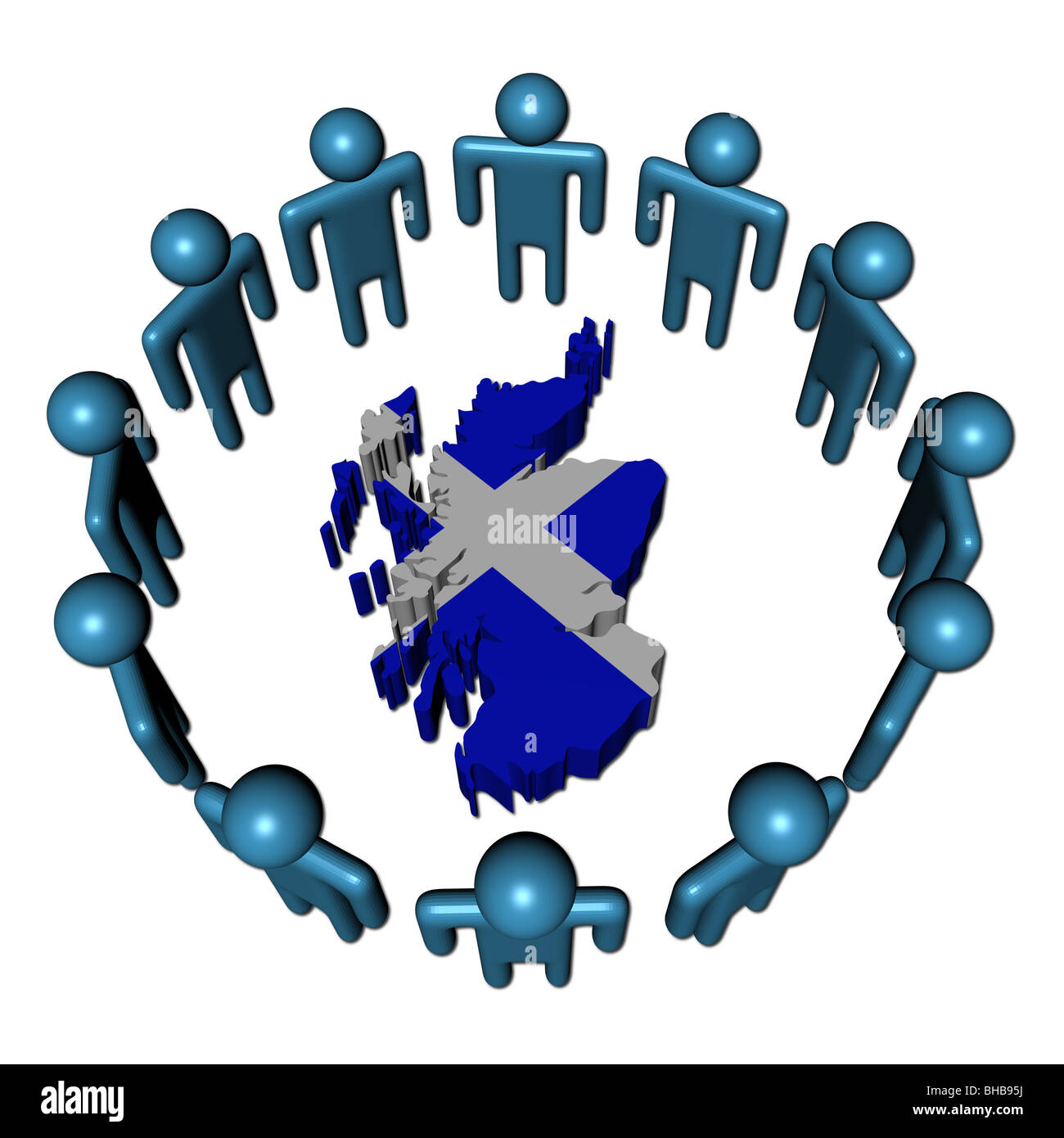 Scottish map hi-res stock photography and images - Alamy