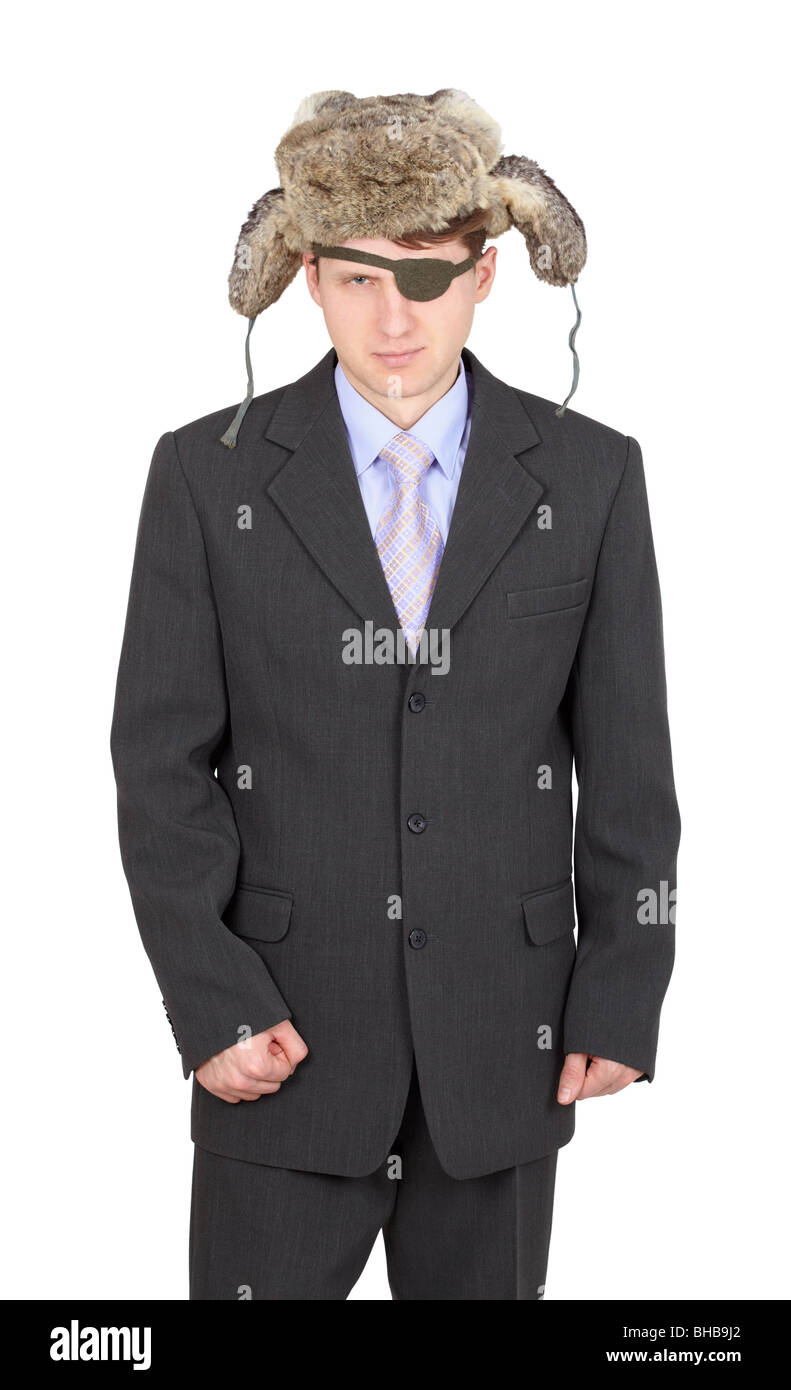 Russian Businessman Serious