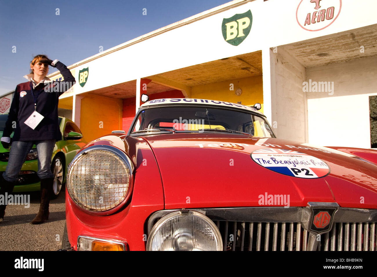 Red Mg Sports Car High Resolution Stock Photography and Images - Alamy