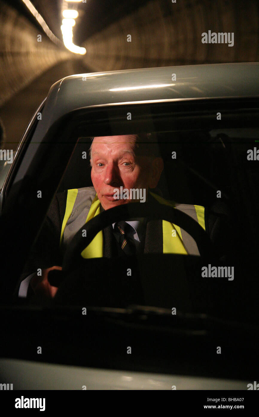 Chunnel eurotunnel inside interior hi-res stock photography and images ...
