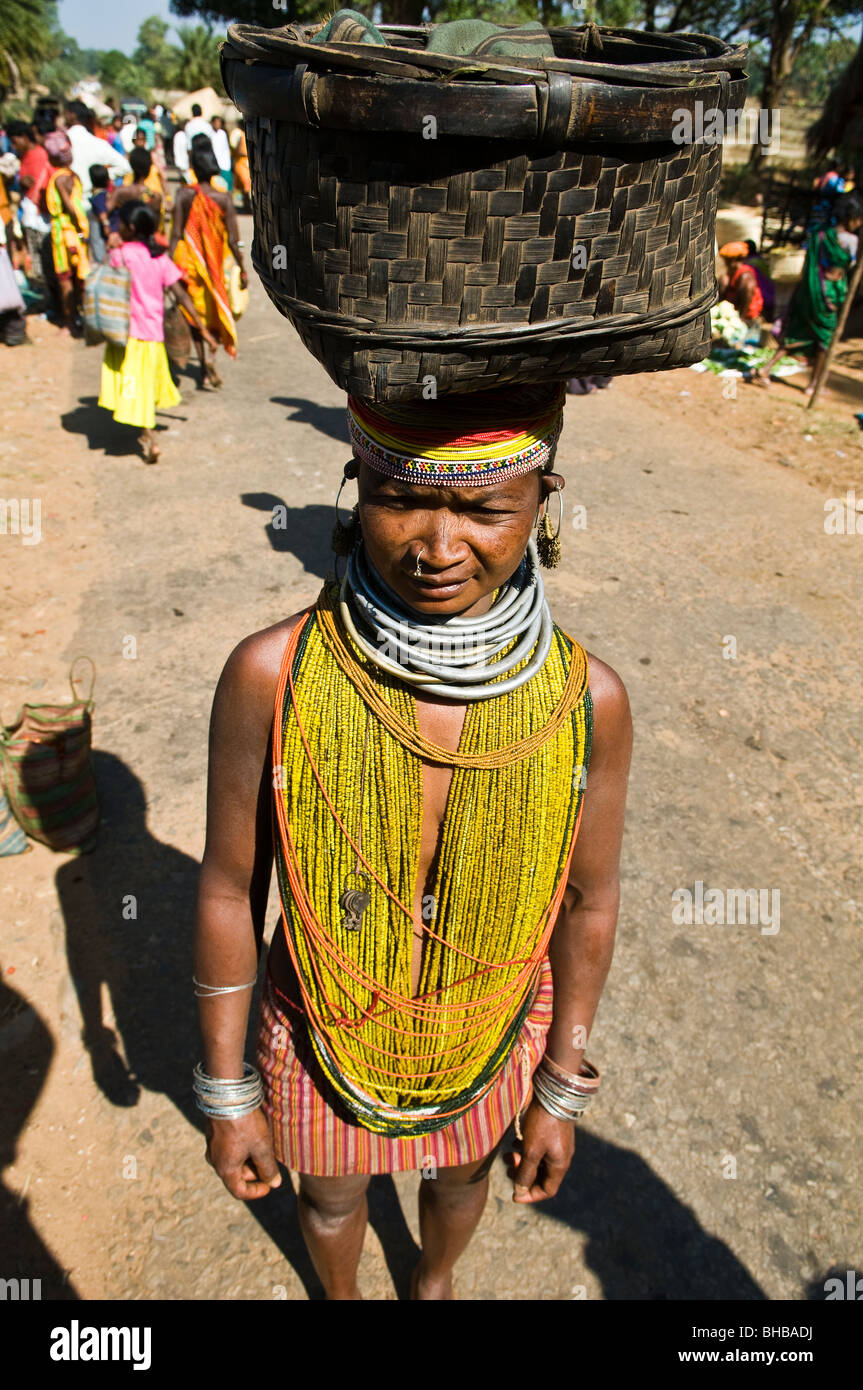 Portrait of bonda woman hi-res stock photography and images - Alamy