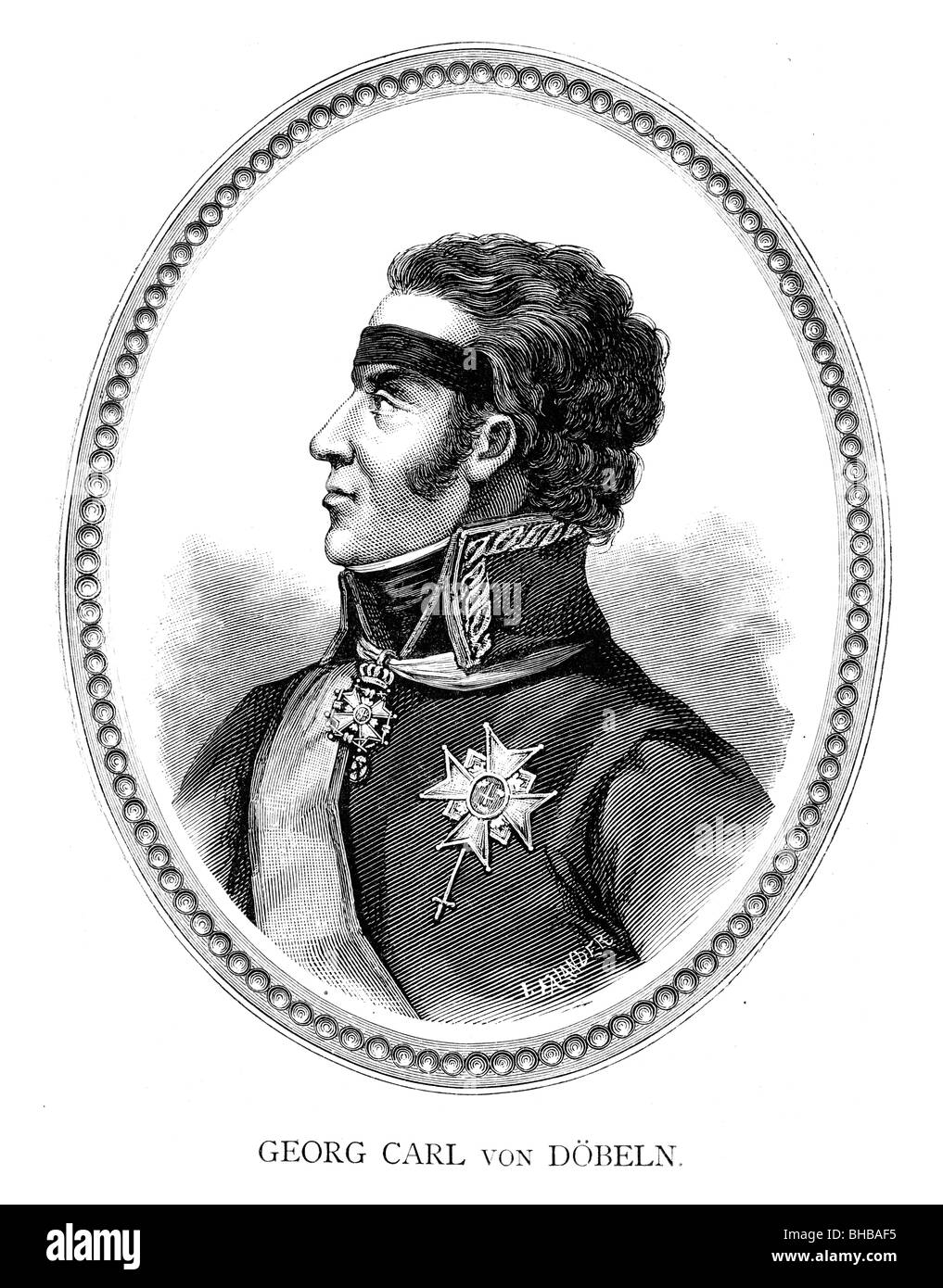 Georg Carl von Döbel Stock Photo - Alamy