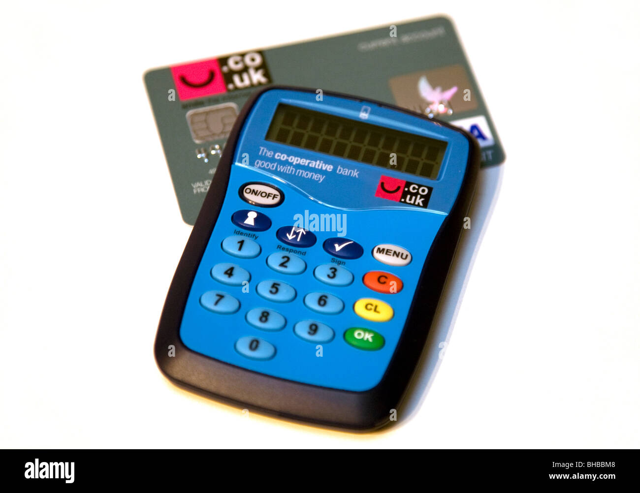 Bank card reader internet banking hi-res stock photography and images ...