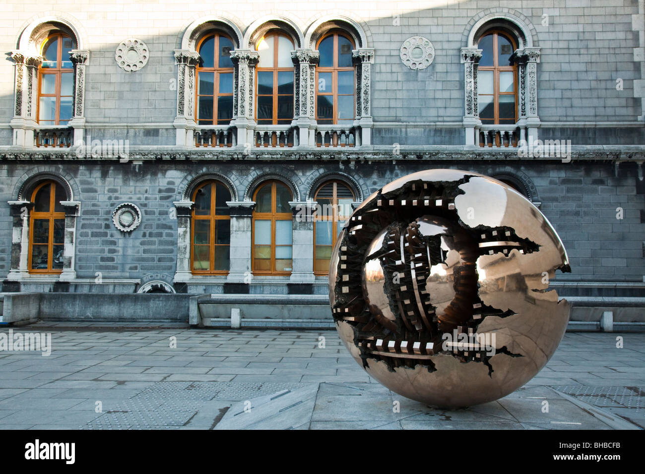 Trinity college sphere within sphere sphere with sphere hi-res stock ...