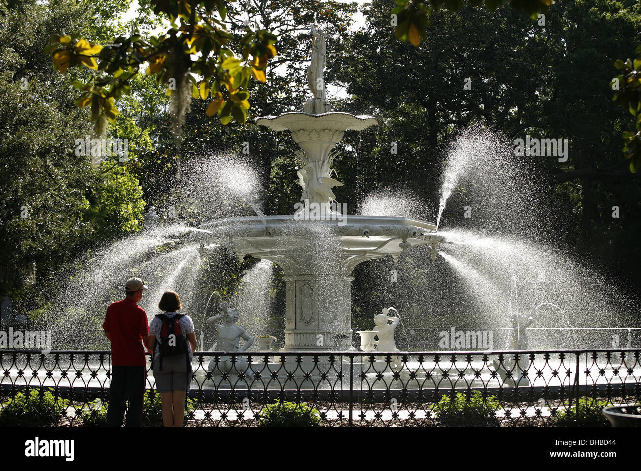 Georgia fountain hi-res stock photography and images - Alamy