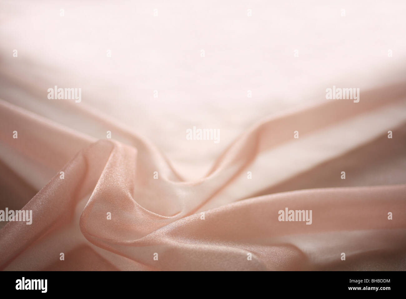 Crumpled pink silk Stock Photo - Alamy