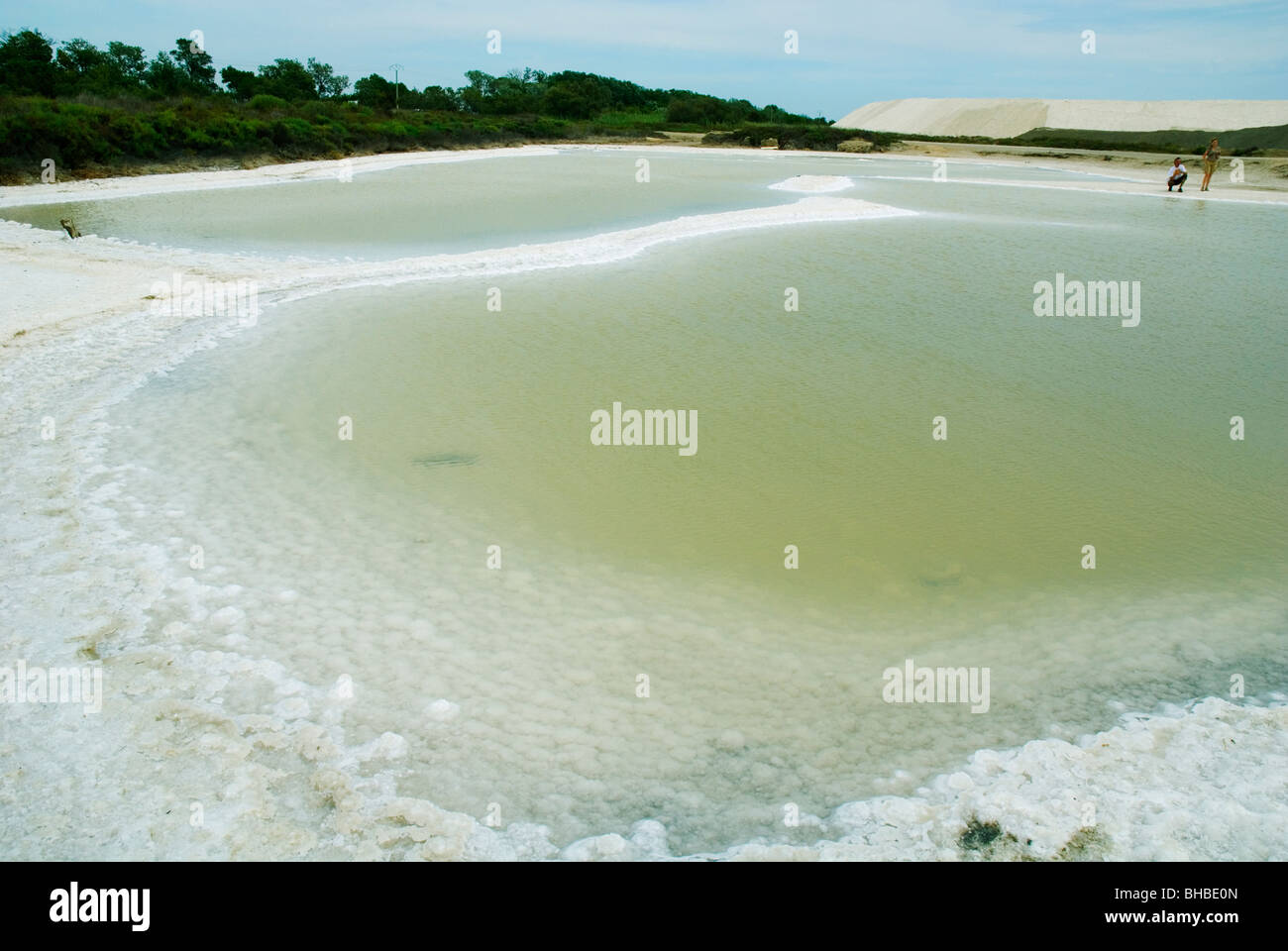 Edge of salt pans hi-res stock photography and images - Alamy
