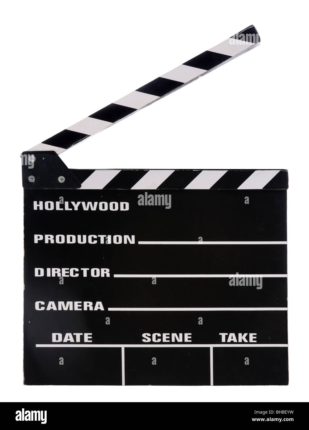 Clapper board hi-res stock photography and images - Alamy
