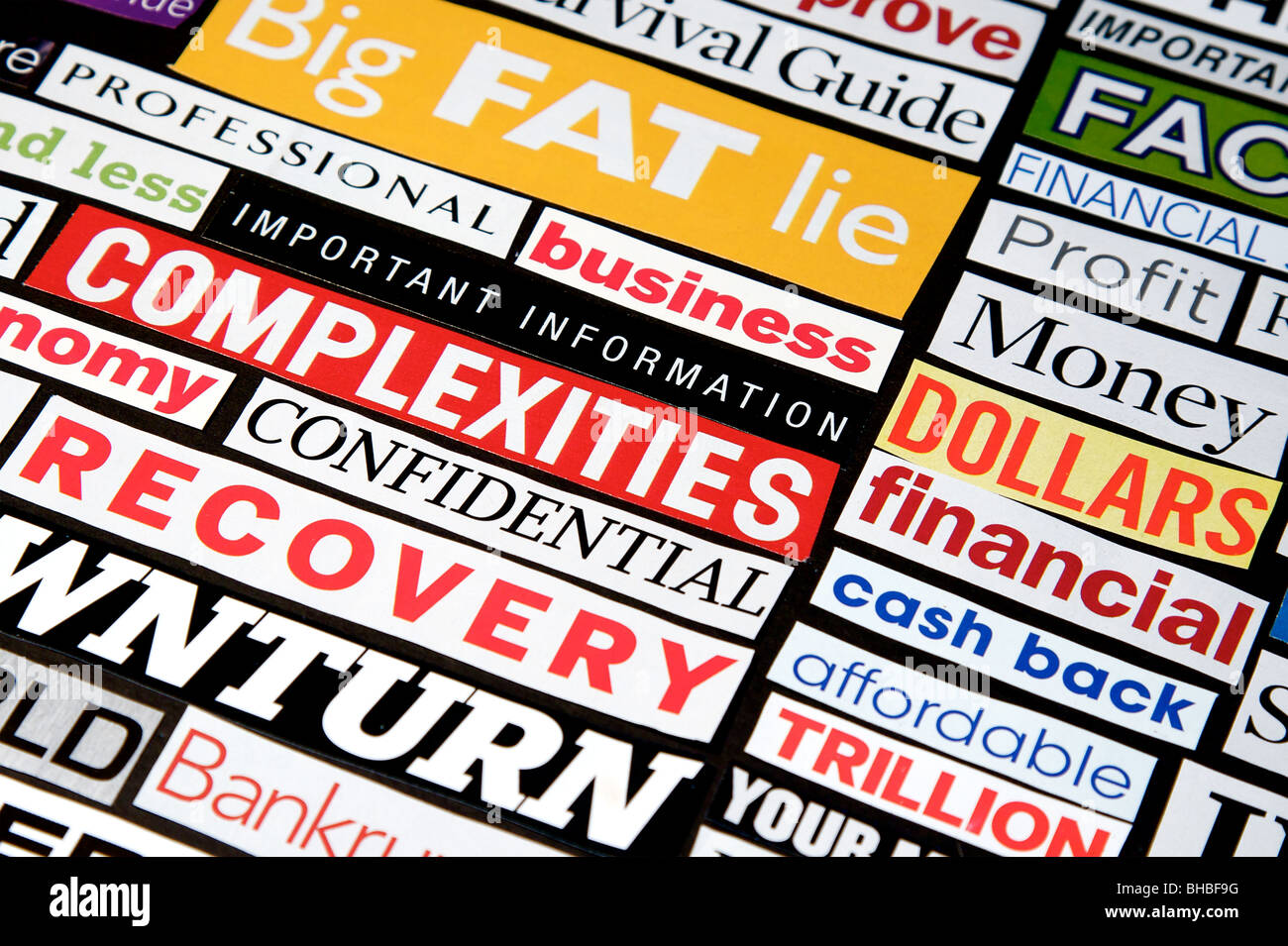 World newspapers collage hi-res stock photography and images - Alamy