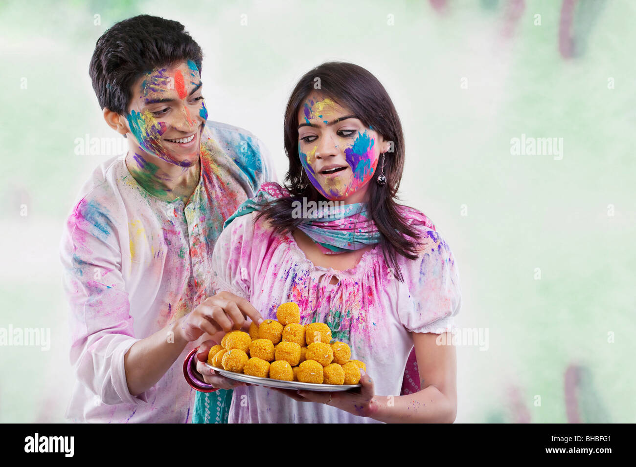 Laddoo hi-res stock photography and images - Alamy