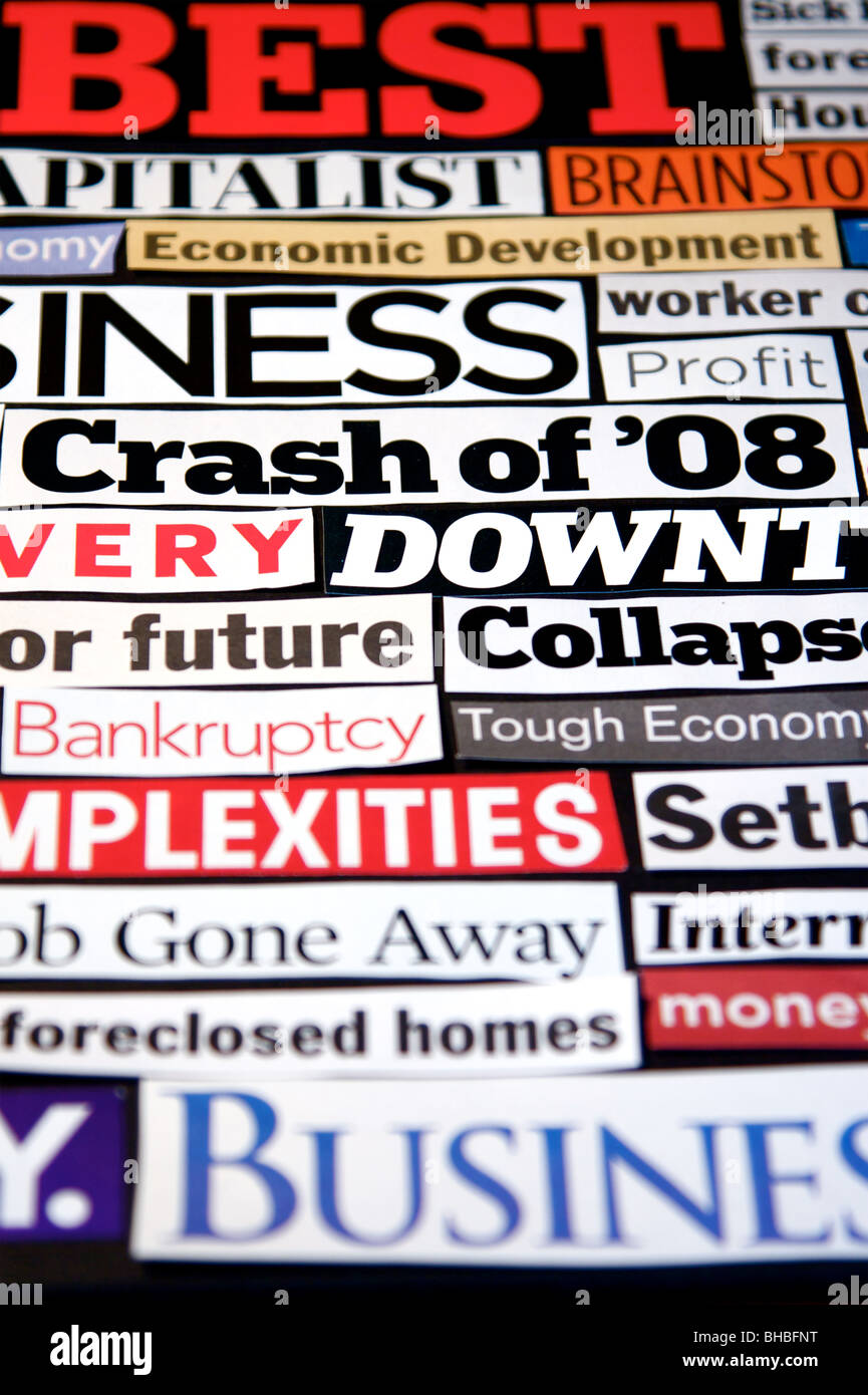 World newspapers collage hi-res stock photography and images - Alamy