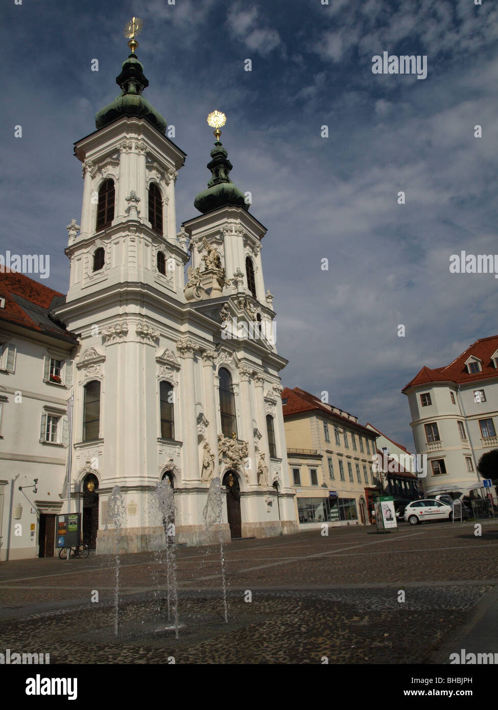 Mariahilfer Kirche Graz Stock Photo - Alamy