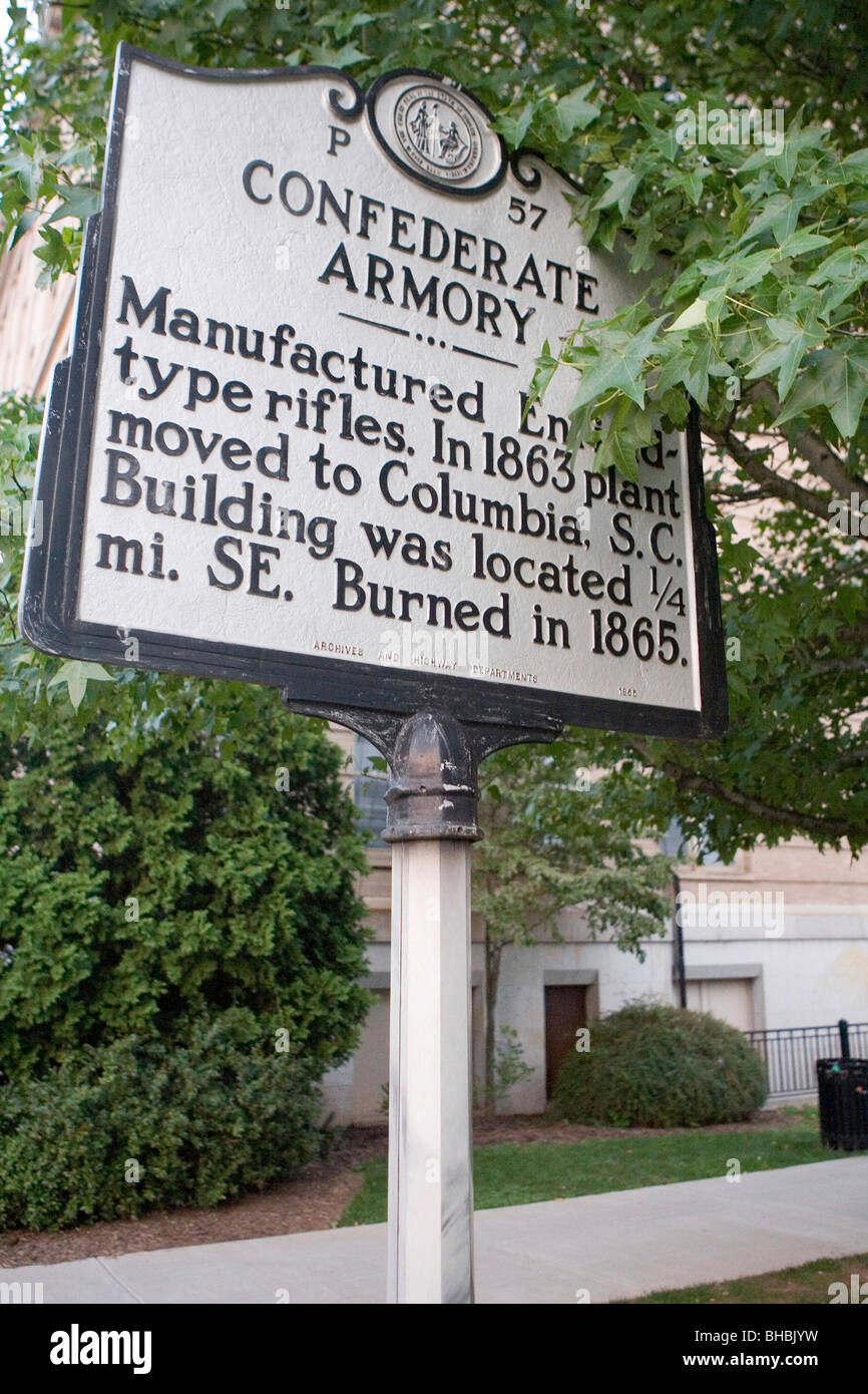 CONFEDERATE ARMORY Manufactured Enfield-type rifles. In 1863 plant ...