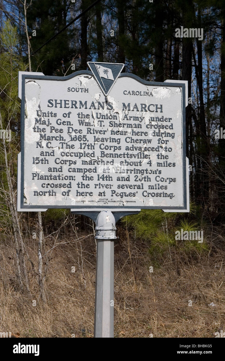 Units of the Union Army under Maj. Gen. Wm. T. Sherman crossed the Pee ...