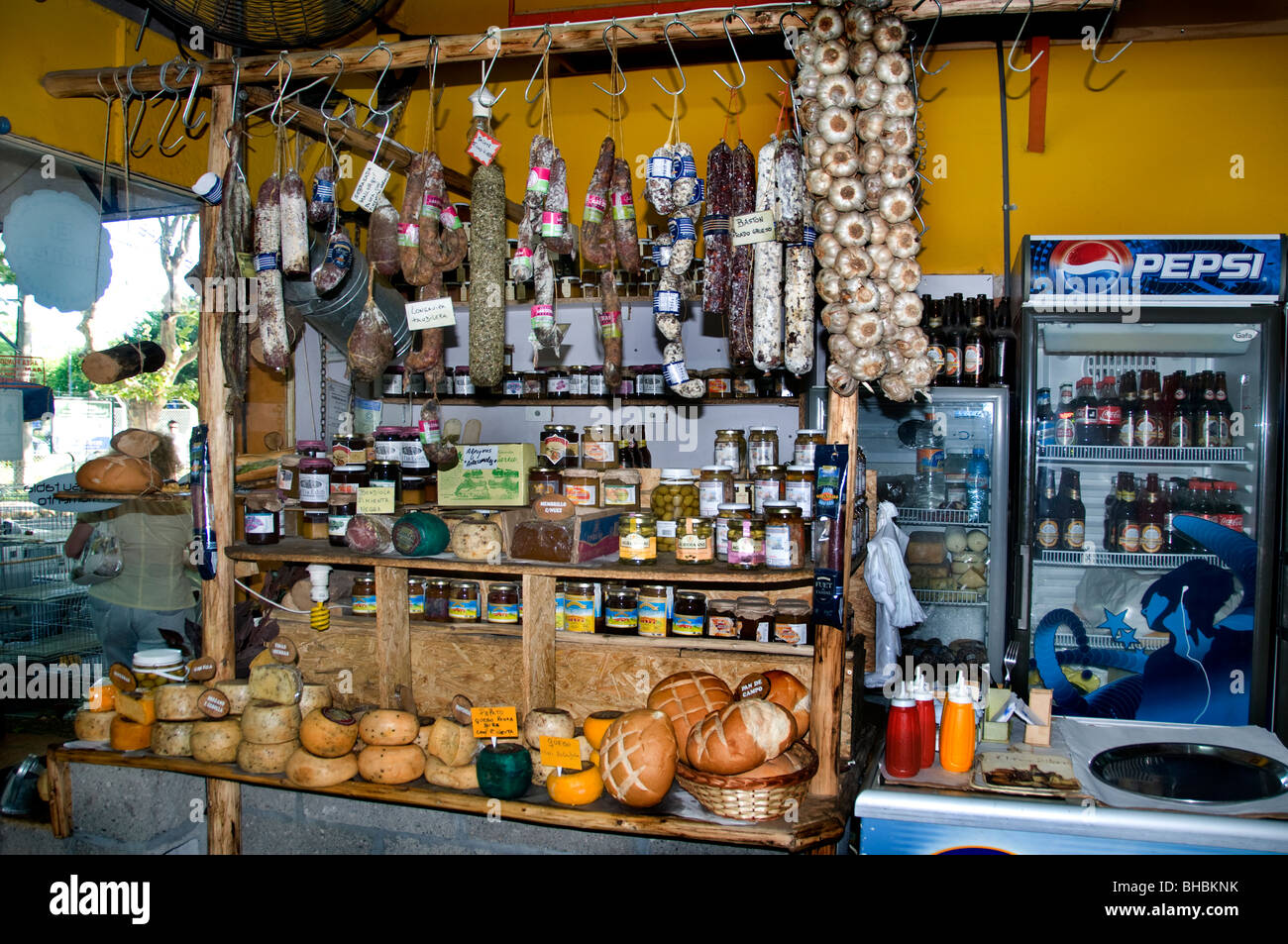 Puerto de Frutos street market Tigre Argentina 17 miles north of Buenos ...