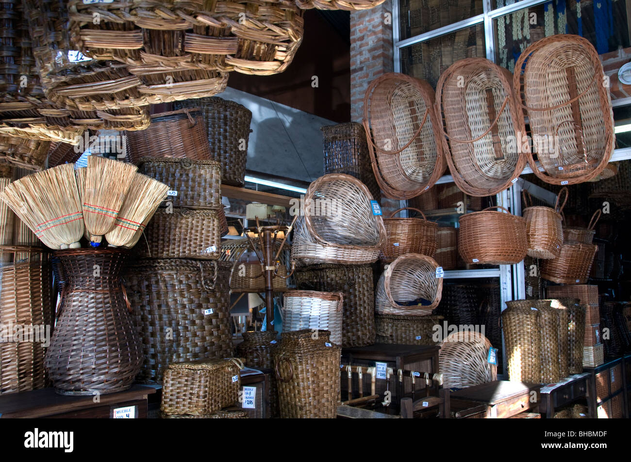 Puerto de Frutos street market Tigre Argentina 17 miles north of Buenos ...
