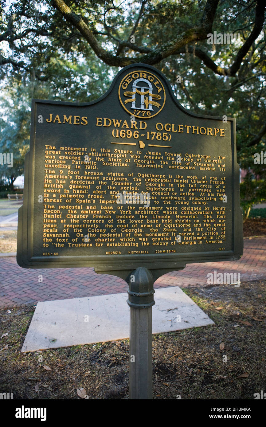 James Oglethorpe Monument