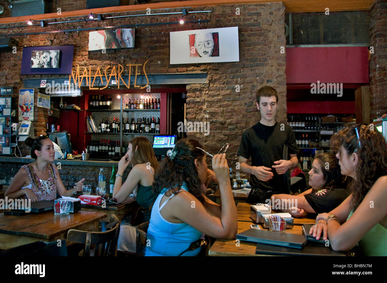 Soho Palermo Viejo Bar Cafe Pub Buenos Aires Restaurant Argentina Stock ...