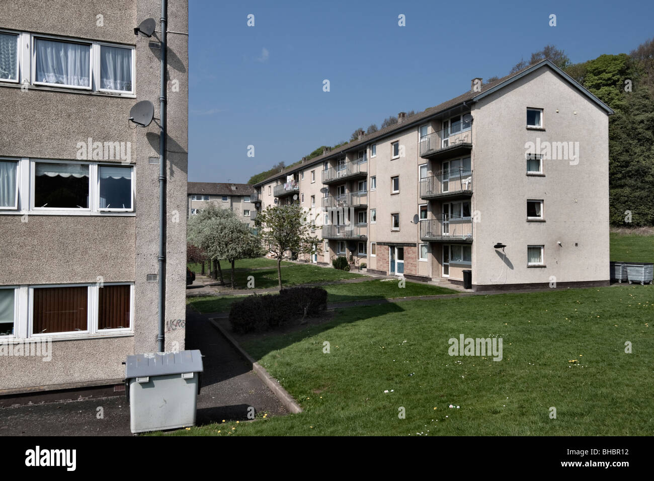 Council houses scotland hi-res stock photography and images - Alamy