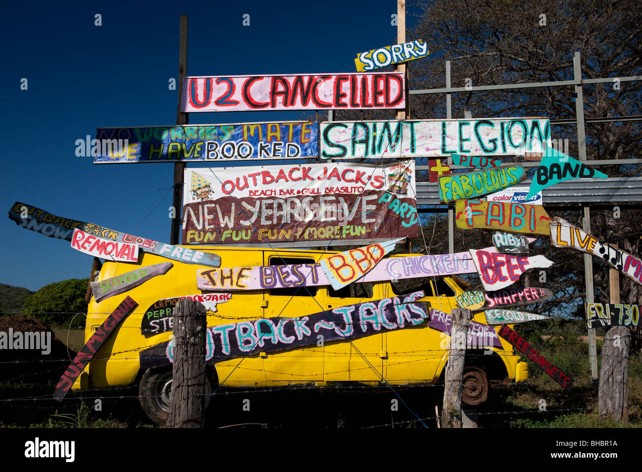 Outback jacks signs hi-res stock photography and images - Alamy