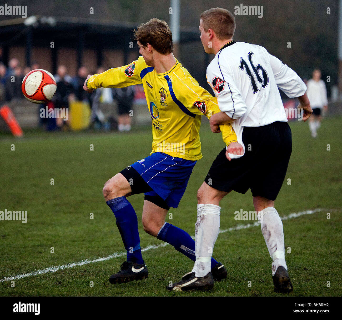 Soccer football shirt pulling held hi-res stock photography and images ...