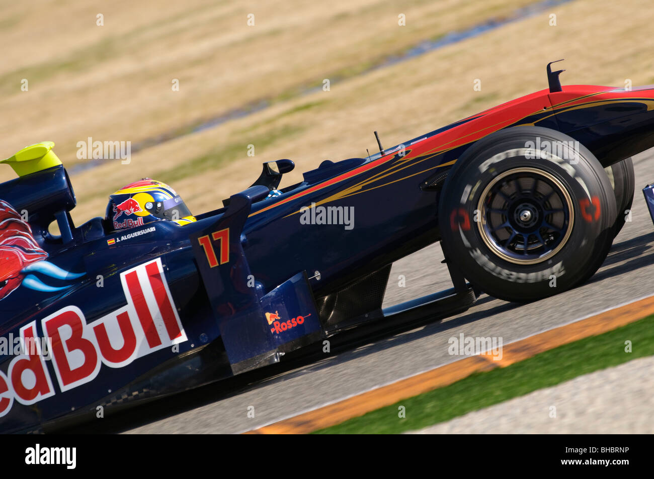 Jaime ALGUERSUARI (ESP), Scuderia Toro Rosso, driving the STR4 Formula ...