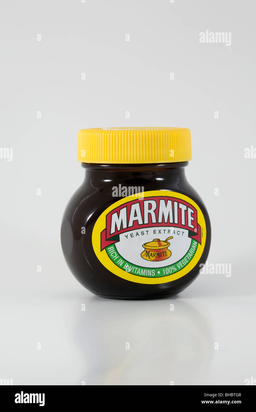 A Jar Of Marmite Stock Photo - Alamy