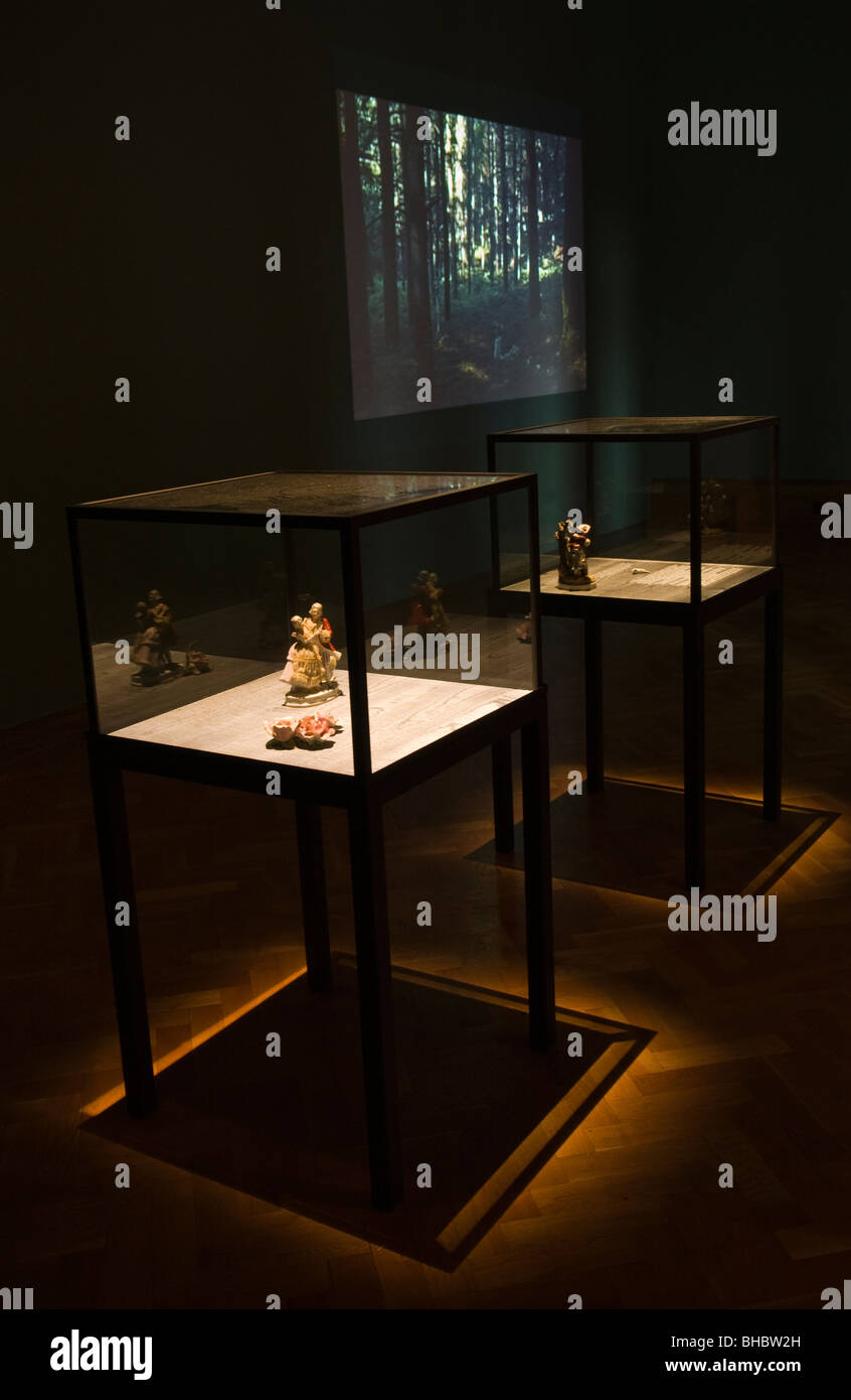 Artwork by Portuguese artist Vasco Araujo on show at artes mundi 2008 ...