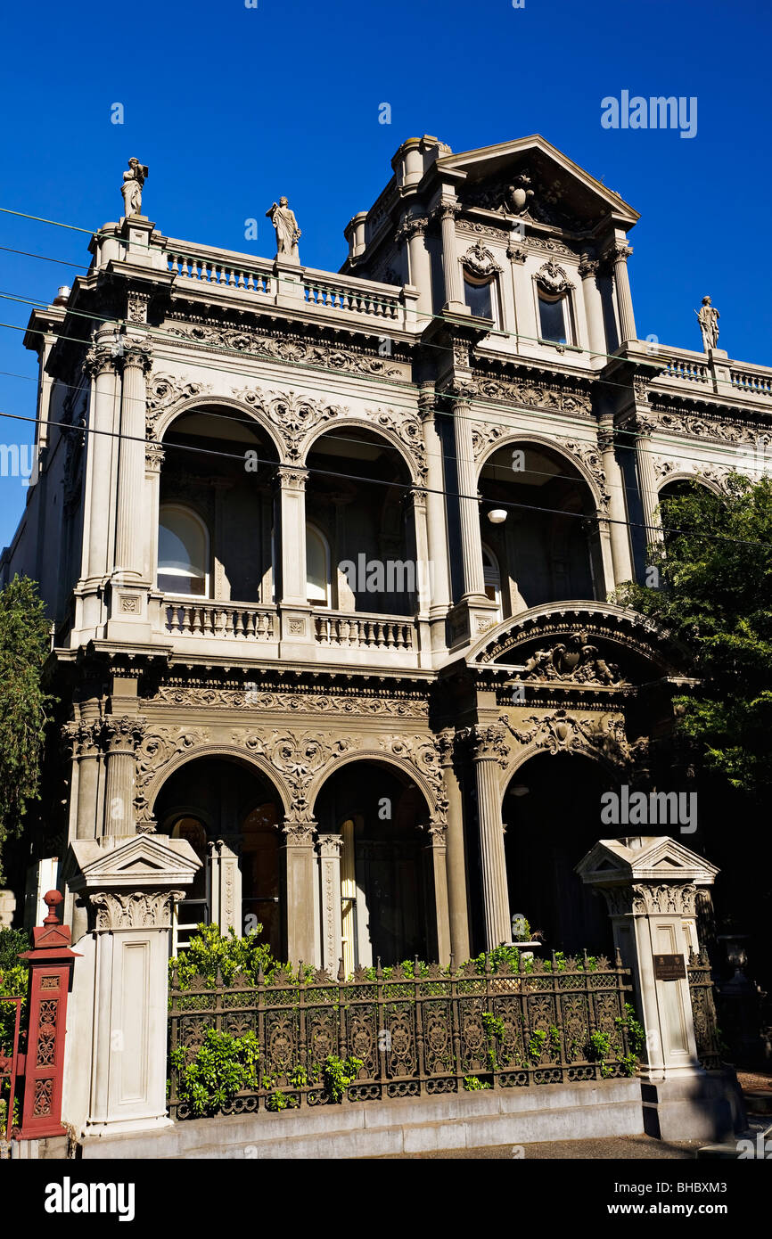 Architecture / An early Victorian Italianate mansion circa 1893 in the ...