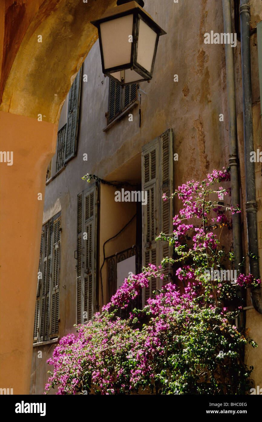 The medieval coastal village of Roquebrune Stock Photo - Alamy