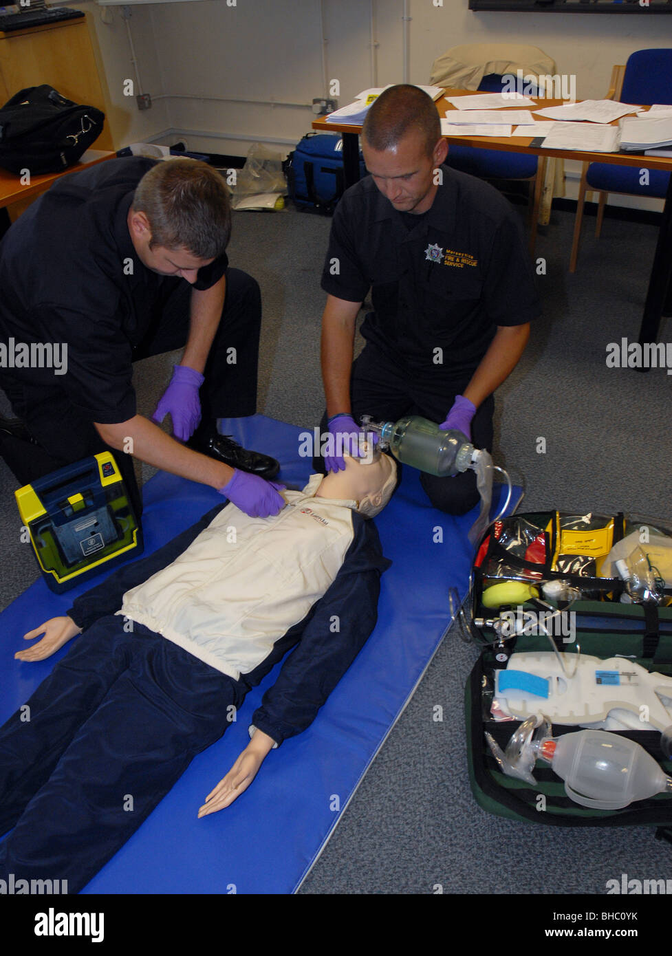 Firefighter training classroom hi-res stock photography and images - Alamy