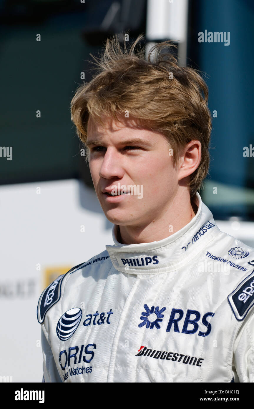 Portrait of german Formula 1 driver Nico Huelkenberg, Williams Stock ...