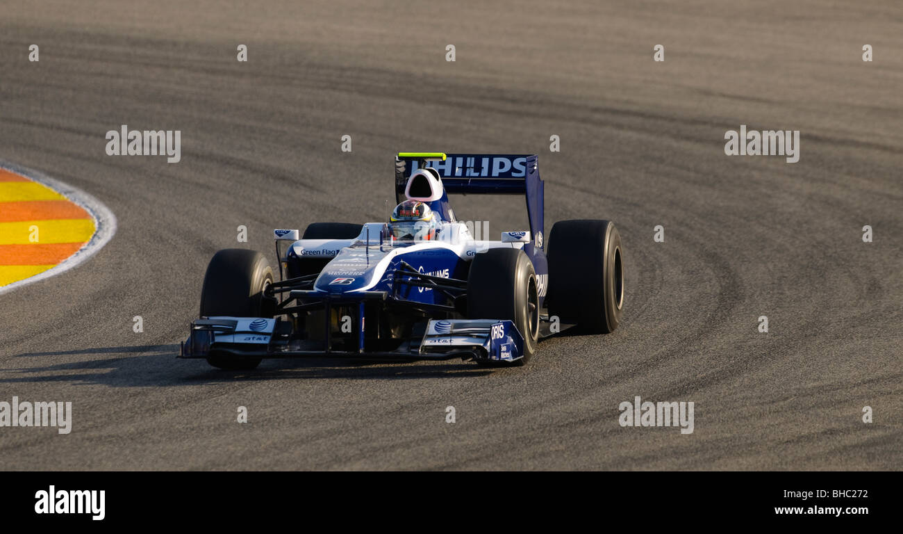 Nico HUELKENBERG (GER) driving the Williams FW31 Formula One racing car ...