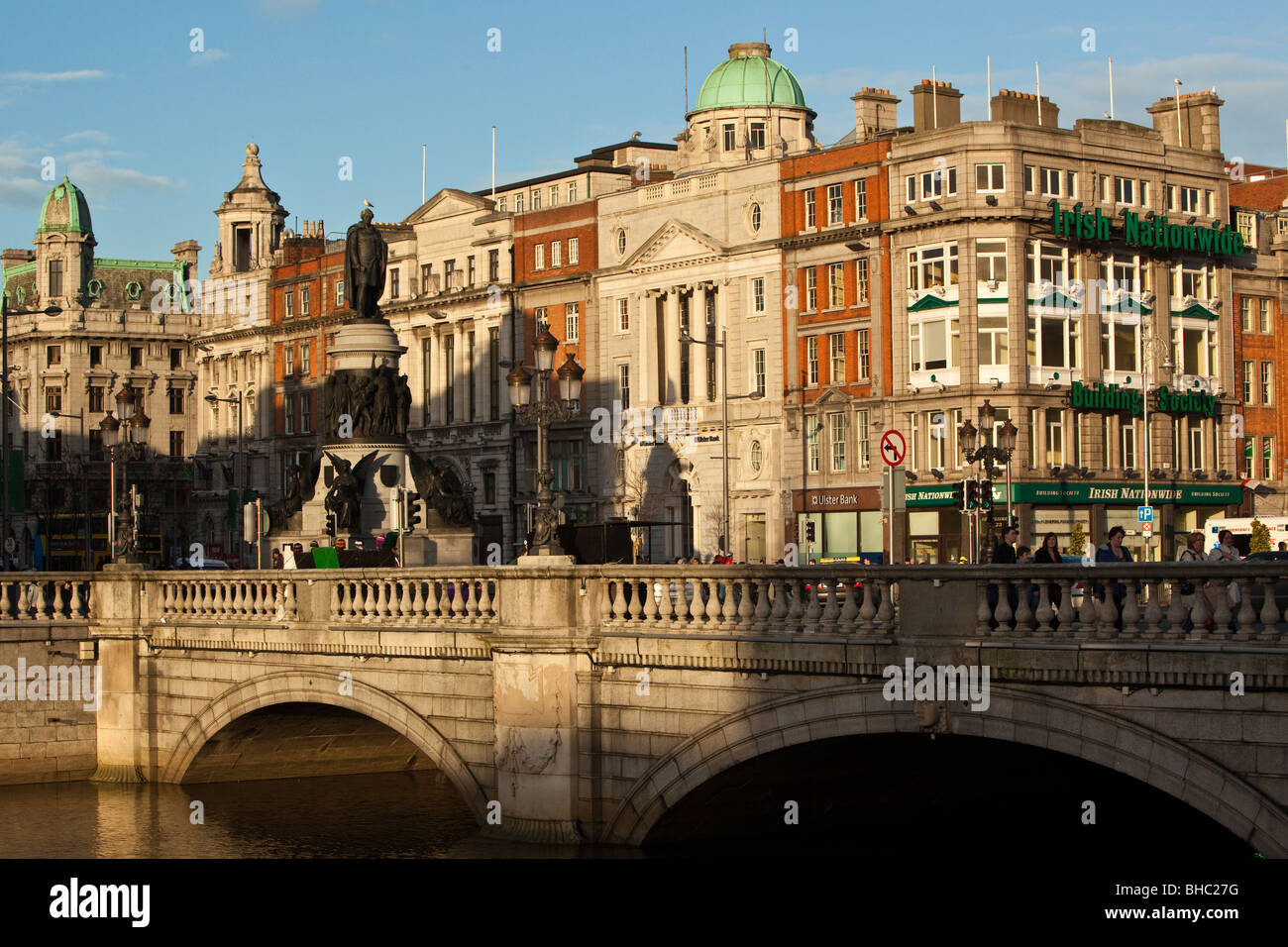 O'Connell bridge. Dublin, Ireland Stock Photo - Alamy
