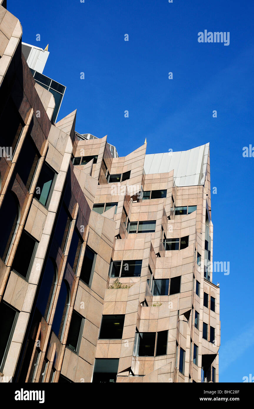 Modern office buildings in london business central gherkin hi-res stock ...