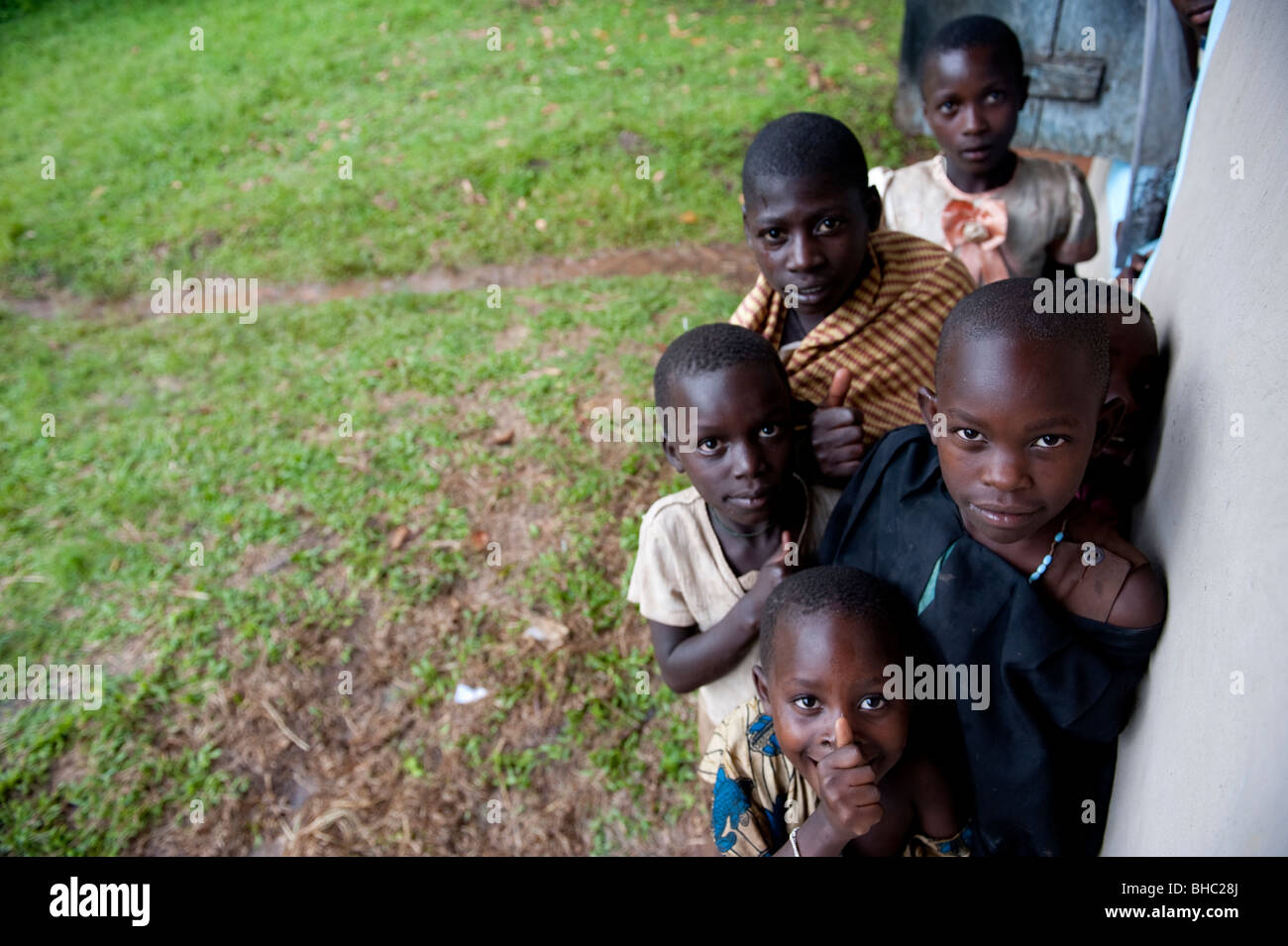 Rural african children hi-res stock photography and images - Alamy