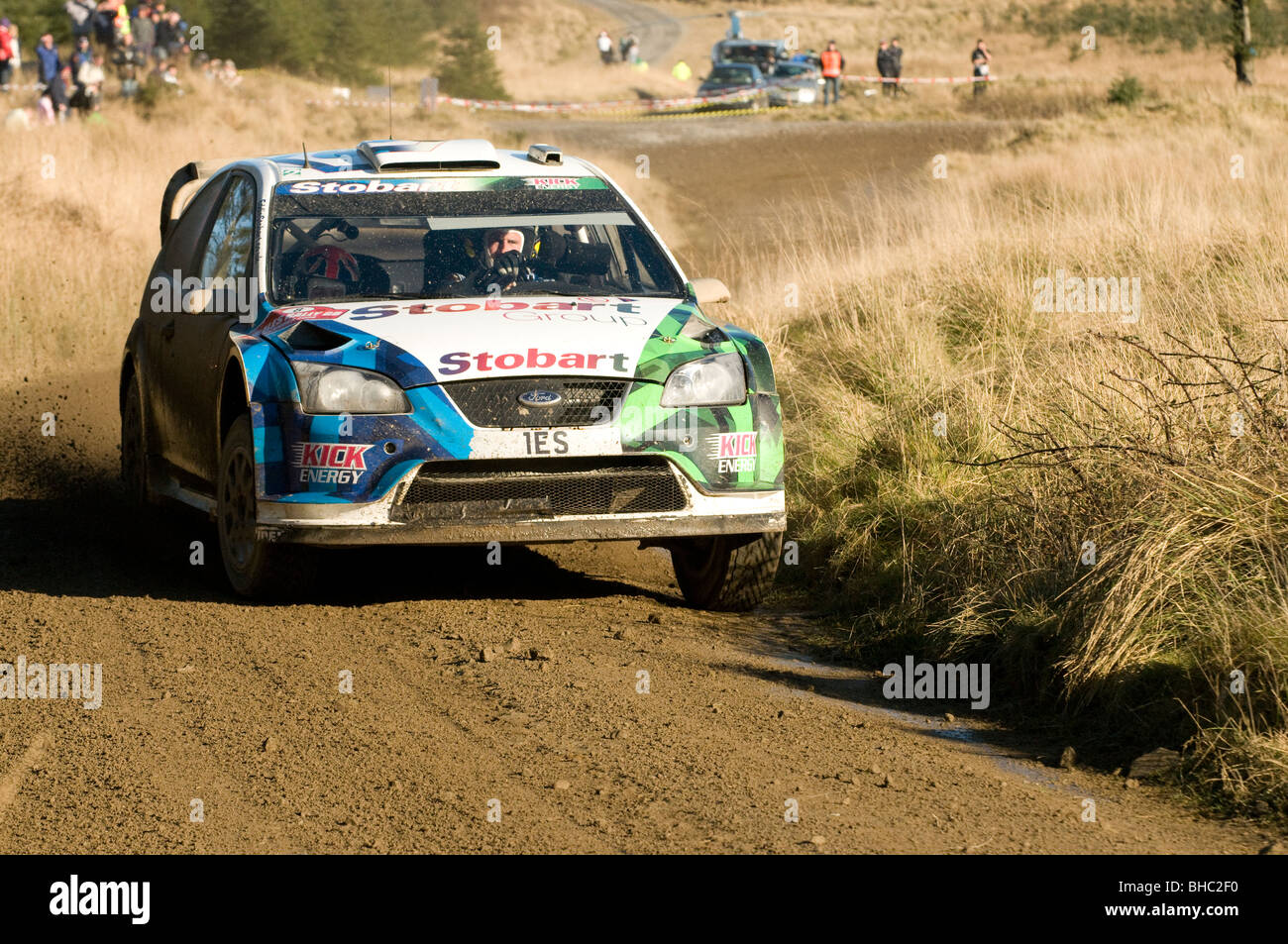 Mathew Wilson Stobart Ford WRC, Wales Rally GB 2008 Stock Photo - Alamy