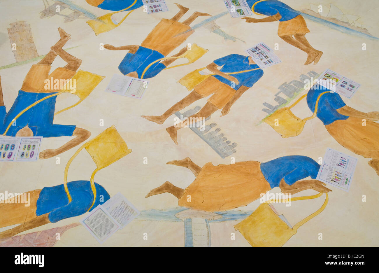Artwork by Indian artist N.S. Harsha on show at artes mundi 2008 Wales ...