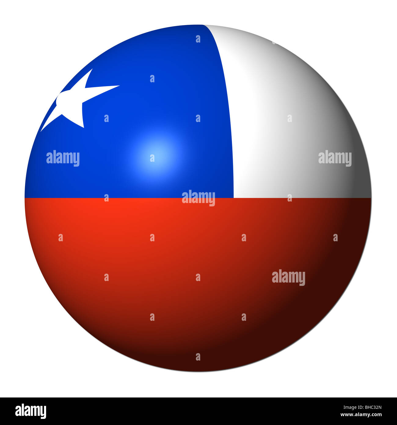 Chile flag Cut Out Stock Images & Pictures - Alamy