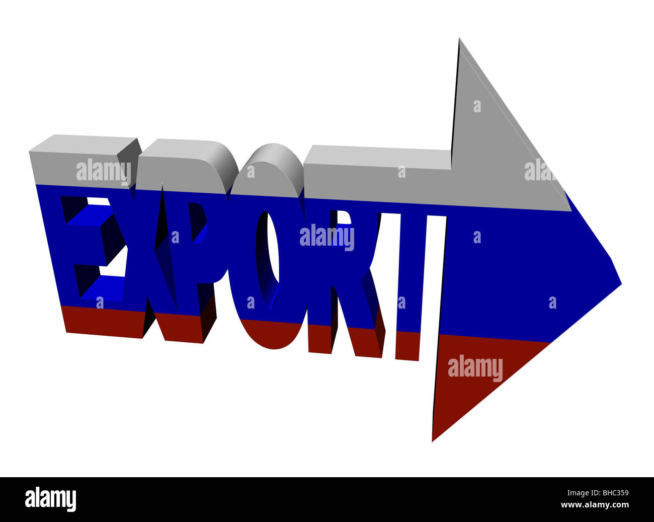 Dutch flag export text with arrow on white illustration Stock Photo - Alamy